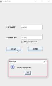 Login Form in Java Swing With Source Code Tutorial