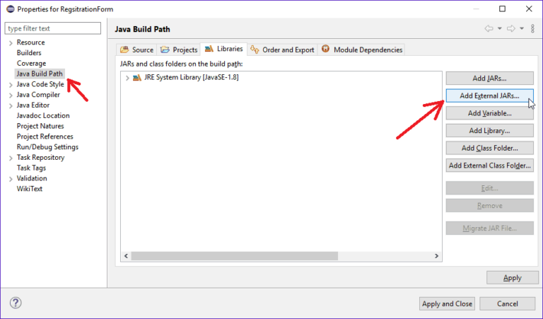 Registration Form In Java With Database Connectivity Tutorial